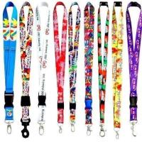 China Custom Logo Printed Polyester Lanyard 15mm x 900mm Jet Ski Safety Lanyard for sale