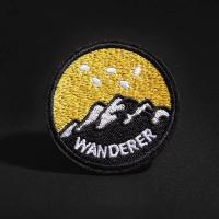 China Custom Embroidered Patch Iron On Embroidered Patches MOQ 100 Custom Size for sale