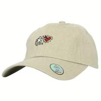 China Custom Embroidered Logo Baseball Cap 6 Panels High Profile Structured Cotton Dad Hat for sale
