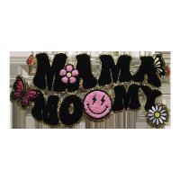 China Customized Double Felt Chenille Patch Embroidery Letter Chenille Patches for sale