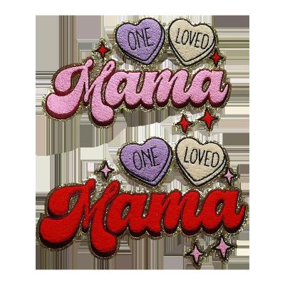 China Custom Chenille Embroidered Iron on Alphabet Varsity Letter Patch 3D Number Patches for sale