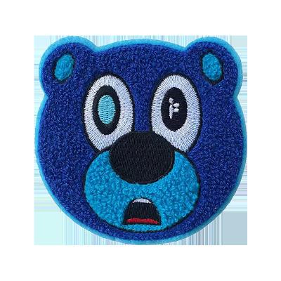 China Custom Chenille Embroidery Patches Felt Backing Varsity Letters for Kids Clothes for sale