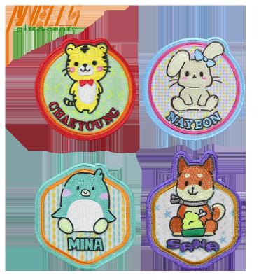 China Custom Police Velcro Patches Iron On Embroidery 100pcs Bag Commemorative Wedding for sale