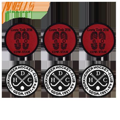 China Clothes Iron On Embroidered Patches for Customized Apparel for sale