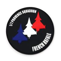 China Custom Fire Department PVC Hat Patches 4mm Thick Adhesive Backing Vibrant Colors for sale