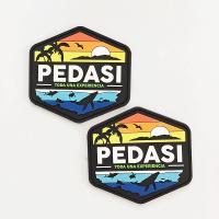 China Eco Friendly Waterproof PVC Patch Custom Clothing Logo Morale Patch 4mm for sale