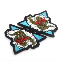 China Custom Waterproof PVC Morale Patch 4mm Thick Eco Friendly Design for sale