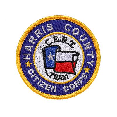 China Custom Embroidered Patches Iron On Sew On 100pcs per Bag Bulk Wholesale for sale