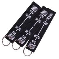 China Custom Logo Fabric Key Tag Embroidery Keychain Label Key Chain for sale