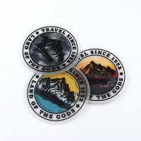 China Custom 3D PVC Patches for Clothes Garments Embossed Silicone Patches 4mm Thick for sale