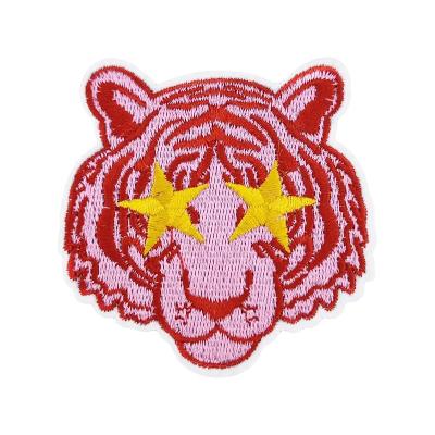 China Custom Square Iron On Embroidery Patches 100pcs per Bag Wholesale Bulk for sale