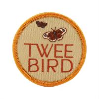 China Customized Embroidered Logo Patches with Merrowed Border Design for sale