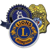 China Custom Embroidered Iron On Patches 50 Pieces Minimum Order for Clothing Hats Bags for sale