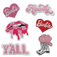 China Custom Embroidered Patches Iron On MOQ 100 Cotton Polyester Personalized Logo for sale