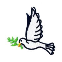 China Custom Embroidered Patches Iron On for Clothing Promotion 100pcs MOQ for sale