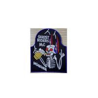 China Custom Iron On Embroidery Patches 100pcs Min Order Durable Washable Fabric Patch for Apparel for sale