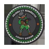 China Custom PVC Morale Patch 4mm Thick Iron on Backing for Hats Garments Durable Waterproof Eco Friendly for sale