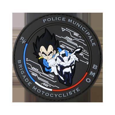 China Custom 3D Soft Rubber PVC Patches with Logo for Hats Garments 100pcs MOQ for sale