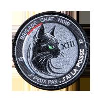 China Custom Iron On Embroidery Patch Neck Label for Bags OEM ODM 100pcs MOQ for sale