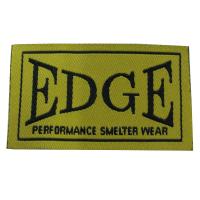 China Custom Damask Garment Woven Labels Polyester Satin Cotton Linen 1-8 Colors for sale
