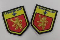 China Custom Embroidered Iron On Patches Self Adhesive T Shirt Accessories DIY 50pcs Low MOQ for sale
