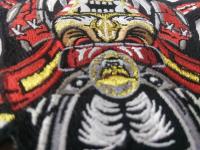 China 3D Adhesive Iron On Embroidery Patch Customized Logo For Clothing  Hat for sale