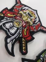 China 3D Adhesive Iron On Embroidery Patch Customized Logo For Clothing  Hat for sale
