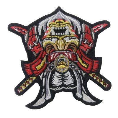 China 3D Adhesive Iron On Embroidery Patch Customized Logo For Clothing  Hat for sale