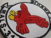 China Large Soccer Embroidered Cloth Patches 75 Percent Embroidery Velcro Backing Custom Logo for sale