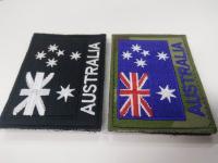 China Big Cute Assorted Embroidered Patches Shrink Proof Velcro  Loop Backing for sale