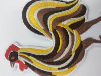 China Custom Embroidered Animal Patches Dog Birds Badge Sew On Iron On Low MOQ 50pcs for sale