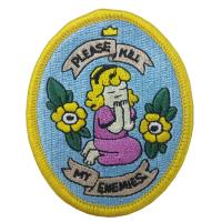 China Custom Embroidered Basketball Club Patch 100 Percent Embroidery Low MOQ 50pcs for sale