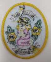 China Custom Embroidered Basketball Club Patch 100 Percent Embroidery Low MOQ 50pcs for sale