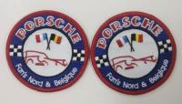 China Custom Embroidered Patch Heat Cut Border Washable for Jacket Hat 50pcs MOQ for sale