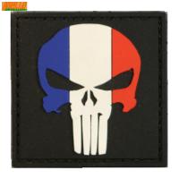 China Custom 3D PVC Rubber Patch with Embossed Logo for Garments and Bags for sale