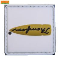 China Washable Morale PVC Patch Fade Proof Iron On Flexible Shrink Proof for sale