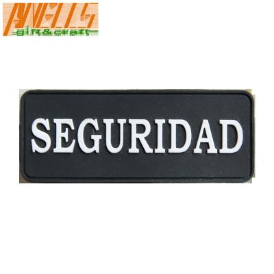 China Custom PVC Rubber Morale Patch USA Flag Lightweight Airforce Logo 3D Embossed for sale