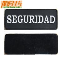 China Custom PVC Rubber Morale Patch USA Flag Lightweight Airforce Logo 3D Embossed for sale