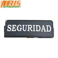China Custom PVC Rubber Morale Patch USA Flag Lightweight Airforce Logo 3D Embossed for sale