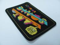 China Custom Embroidered Motorcycle Patches Iron On 100 Pcs Minimum Order Colorful Dry Cleanable for sale