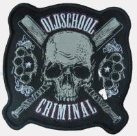 China Brand Name 	Custom Woven Patches 60mm  height  Hook and Loop Backing for sale