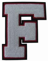 China Custom Chenille Embroidery Patches Iron On Multiple Colors Flat Appearance 50 50000pcs for sale