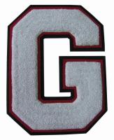 China Custom Chenille Embroidery Patches Iron On Multiple Colors Flat Appearance 50 50000pcs for sale