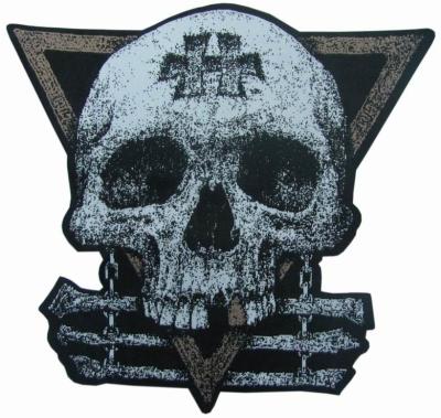 China Custom Embroidered Fabric Patches Animal Logo Design Washable Durable 50pcs MOQ for sale