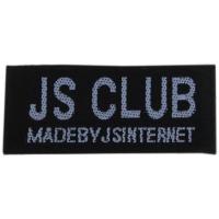 China Custom Polyester Woven Patches 50pcs Minimum Embroidered Applique for Jackets for sale