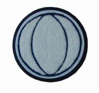 China Custom Chenille Letters Patches Iron On Embroidered Soft Touch 300 DPI for sale
