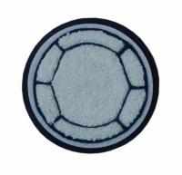 China Custom Chenille Letters Patches Iron On Embroidered Soft Touch 300 DPI for sale