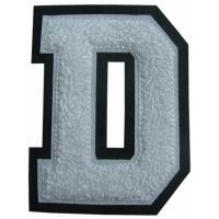 China Custom Chenille Varsity Letters Decorative Patches for Business Gifts 5x5 cm for sale