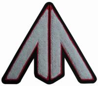 China Custom Chenille Varsity Patches Iron On Backing No Minimum 30pcs MOQ Custom Shape for sale