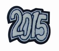 China Custom Chenille Varsity Letters Patches Greek Embroidery Delta Sigma 5cm Height for sale